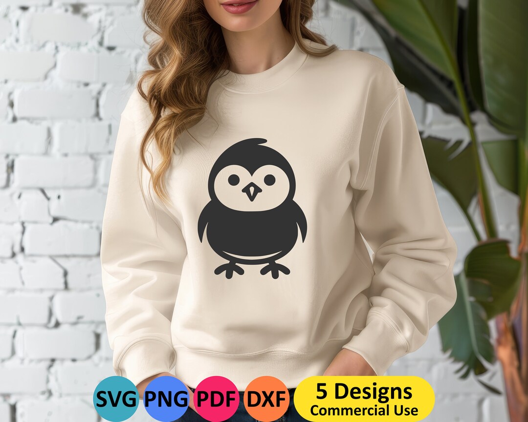 Chick SVG Cute PNG Designs of Baby Chickens, Simple Cartoon Drawings ...