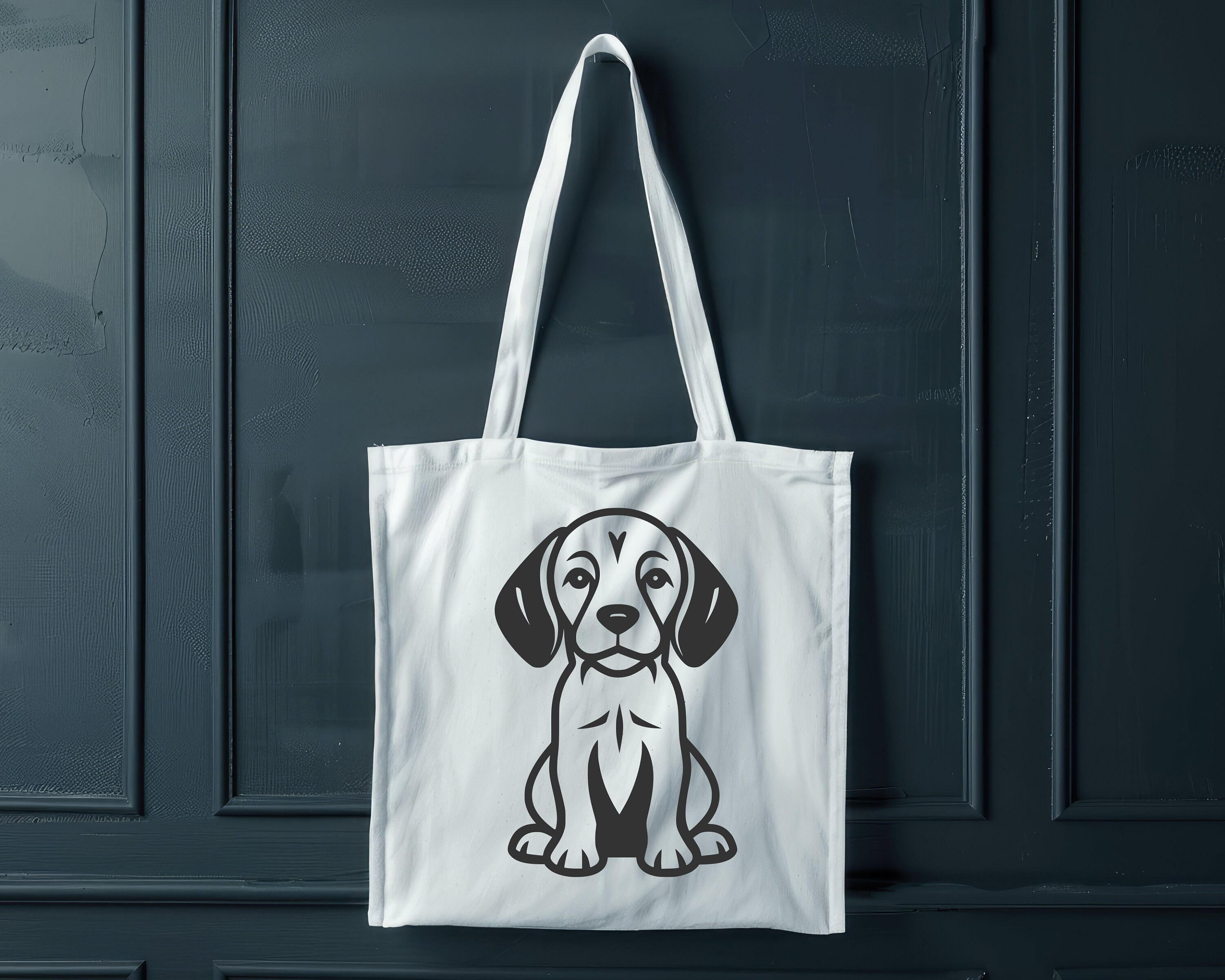 Beagle SVG Dog PNG, 5 Different Dog Svg Files for T Shirts, Totes or ...