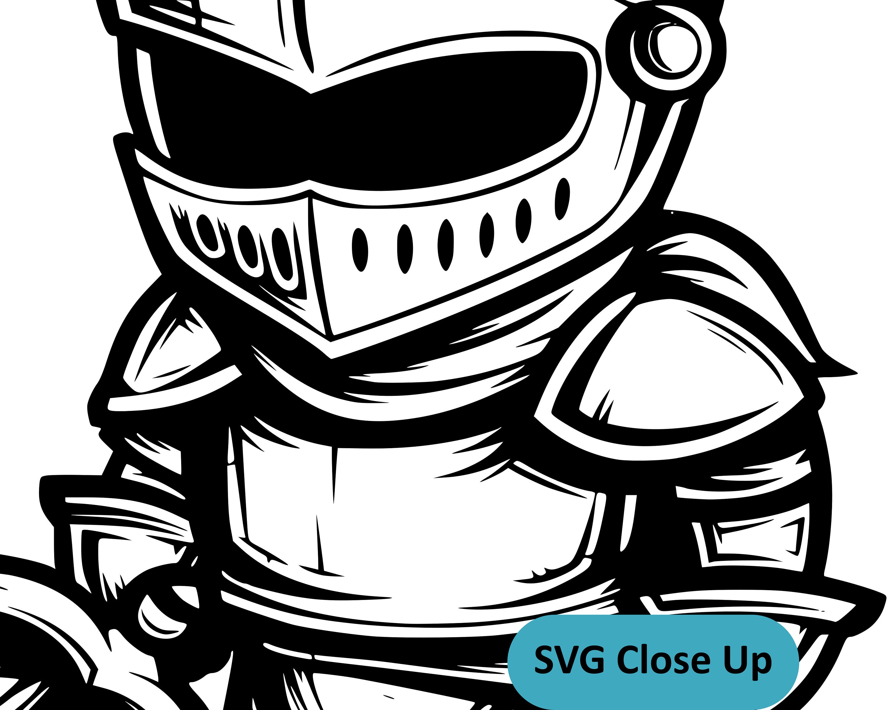 Knight SVG Bundle Medieval Knights Clipart Png Files for Download ...
