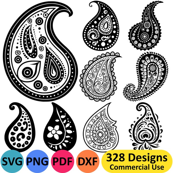 Paisley Design - Etsy