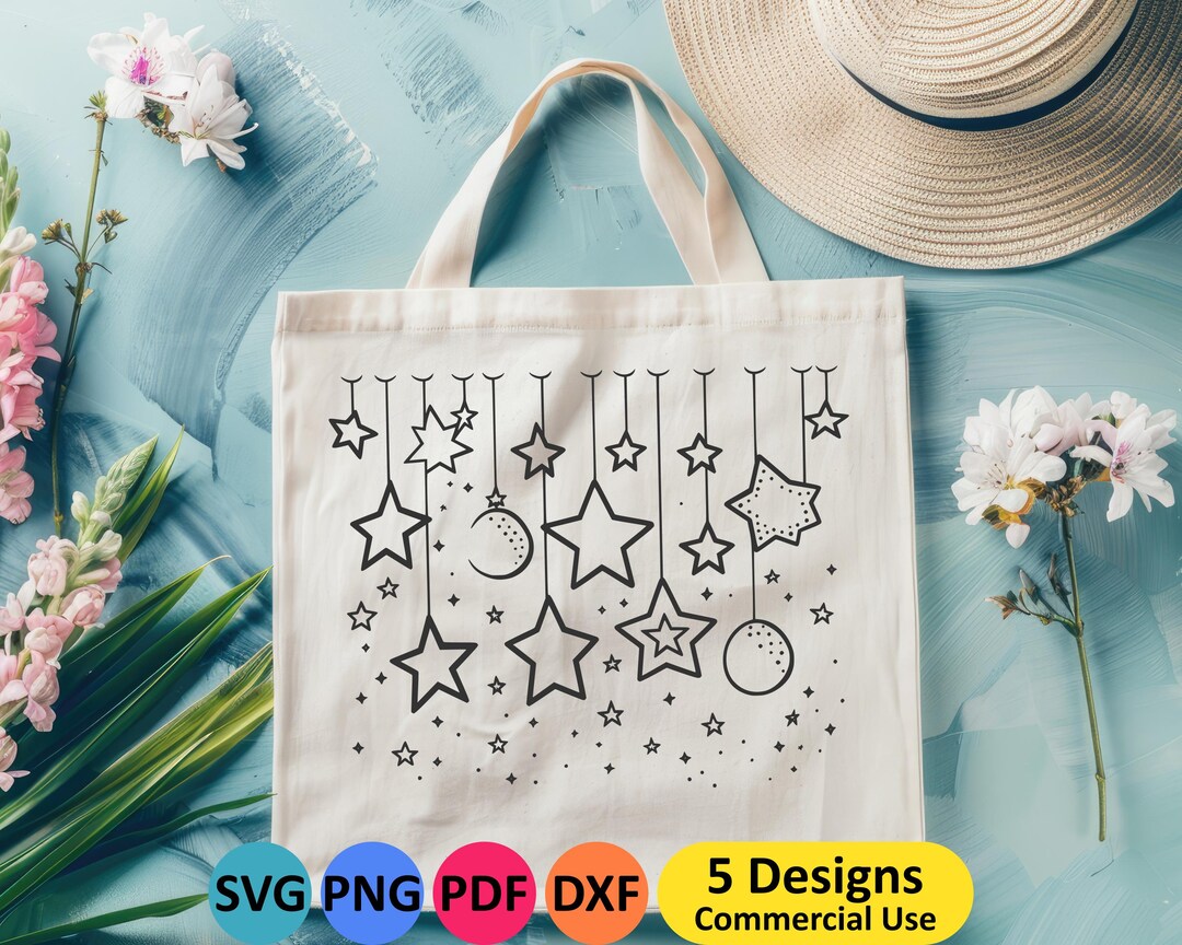 Star SVG Cute Stars PNG Digital Clipart for Download, Vector Drawing of ...