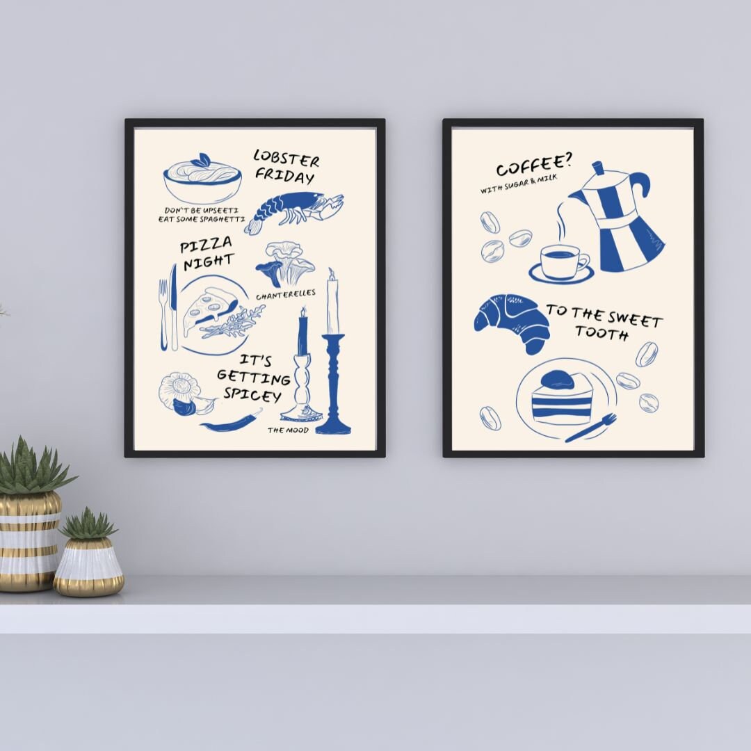 Kitchen Poster / Food Poster - Etsy