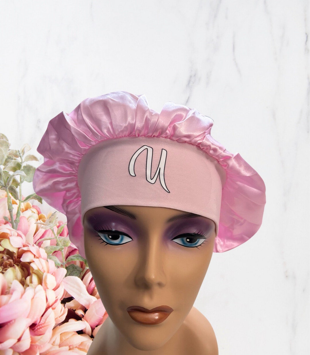 Powder Pink Silky Bonnet - Etsy