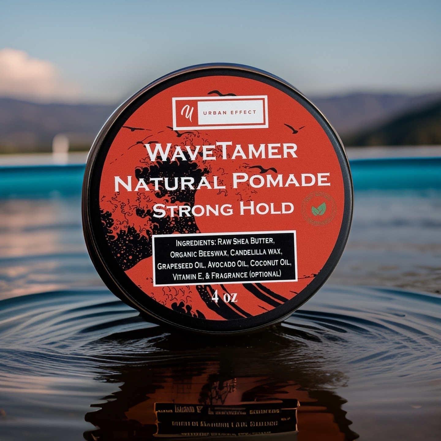 Wavetamer Natural Pomade - Medium Hold - Strong Hold - All Natural - Etsy