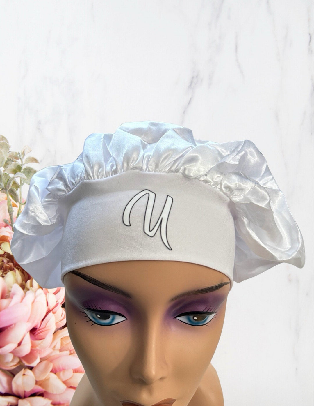 Pearl White Silky Bonnet - Etsy