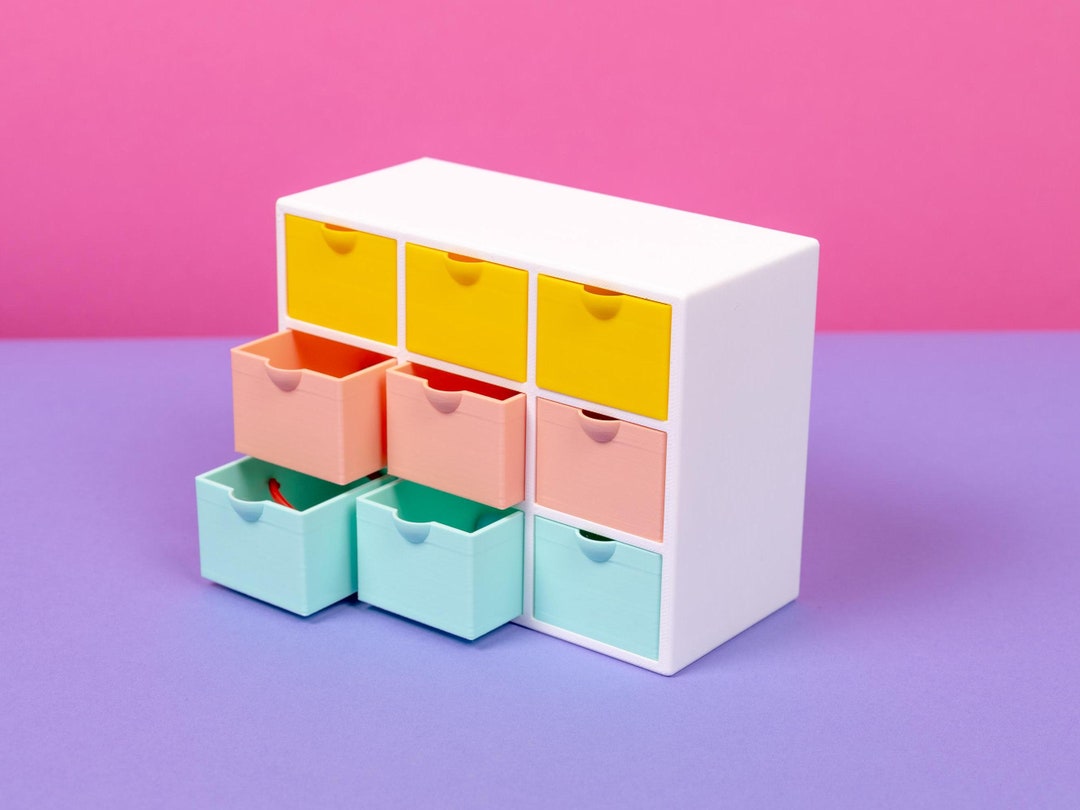 Custom Layout and Color Drawer. Dollhouse Furniture. DIY Craft ...