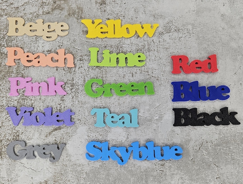 Customized 3D Key Chain Name Tag, Custom Colored Personalized Keychain ...