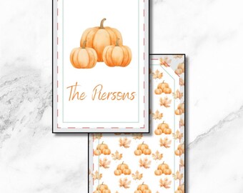 Pumpkin Spice Gift Tag Printable Fall Latte Gift Tag - Etsy