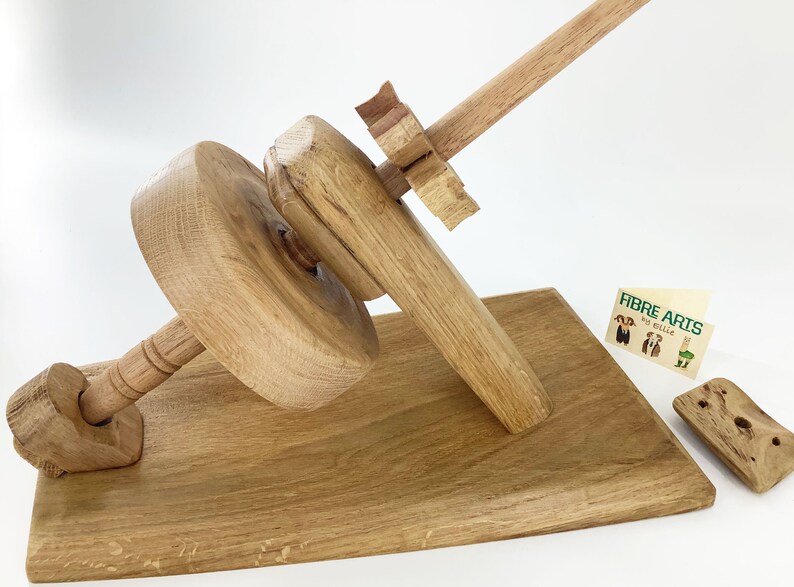 Kick Spindle in Chunky Aged Rustic English Oak - Etsy