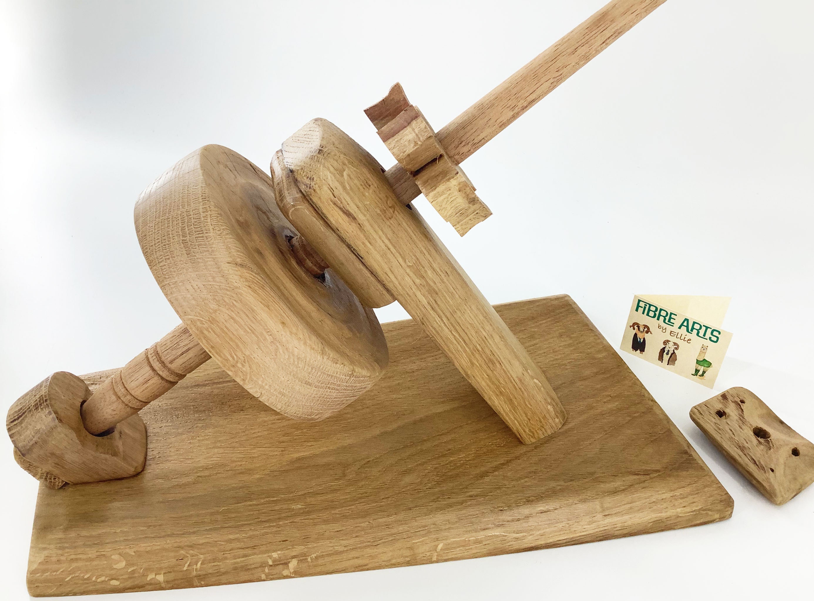 Kick Spindle in Chunky Aged Rustic English Oak - Etsy