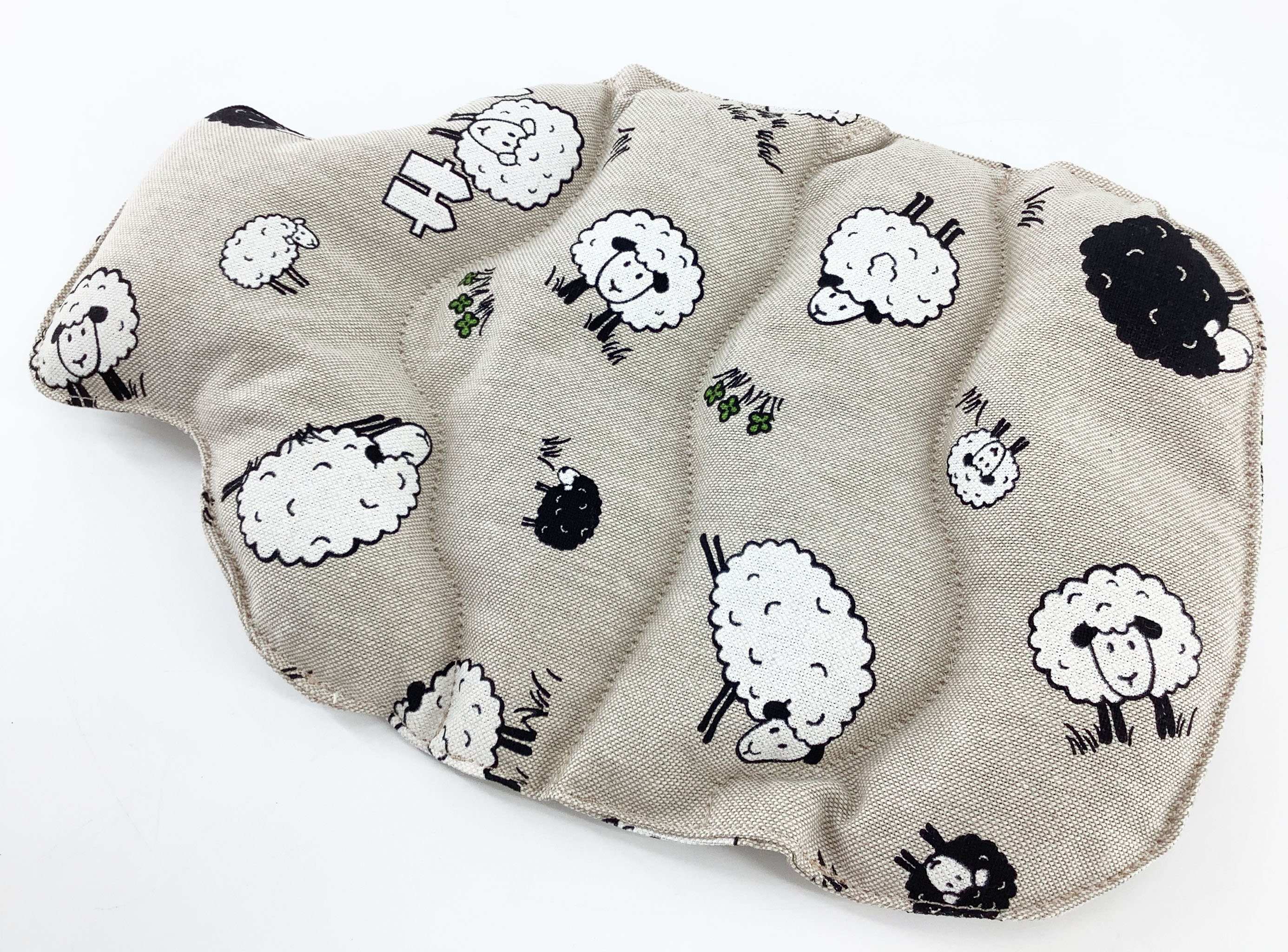 Microwave Wheat Bag. 2L Hot Water Bottle Shaped Microwave Heat Pack ...