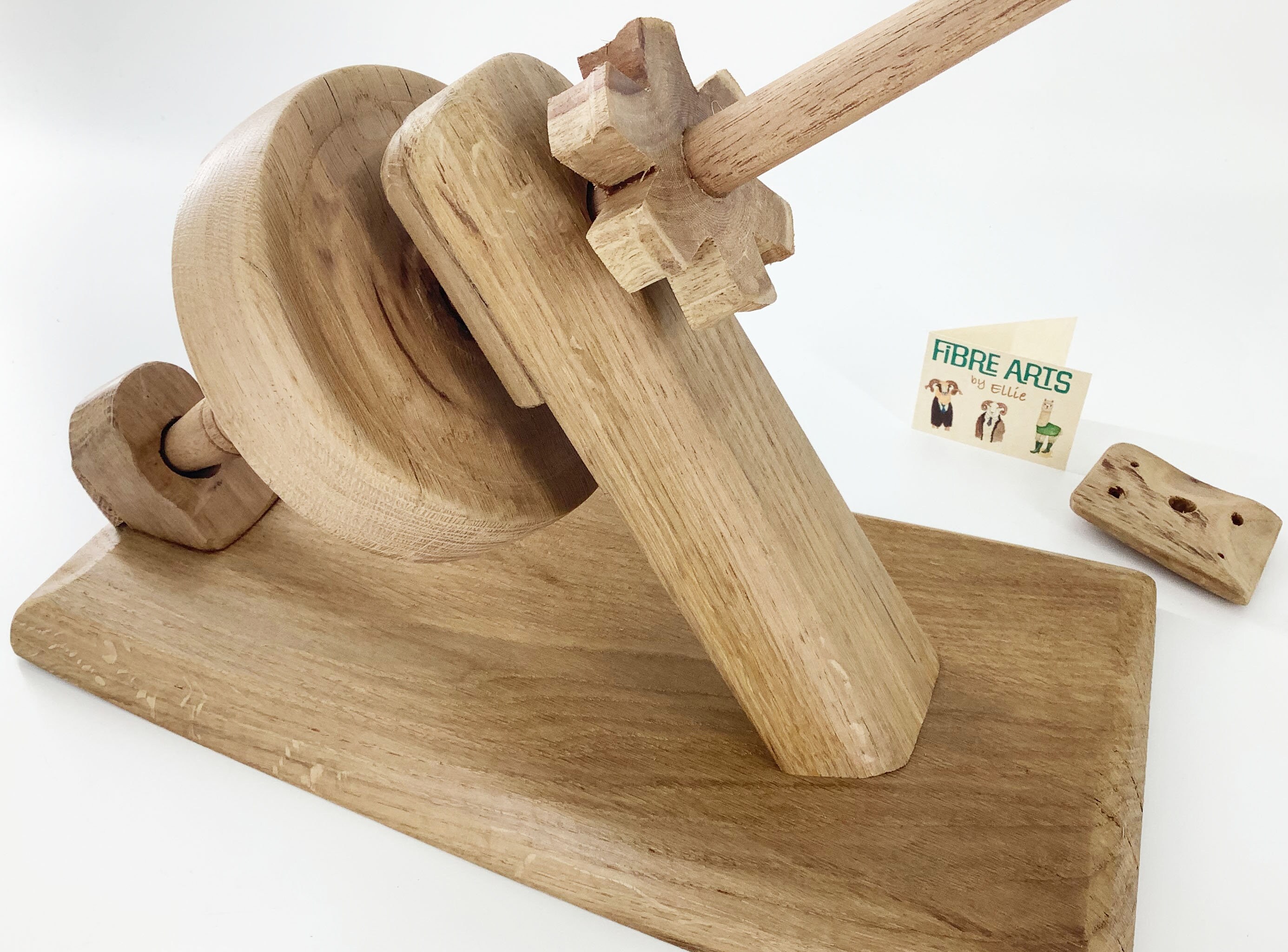 Kick Spindle in Chunky Aged Rustic English Oak - Etsy