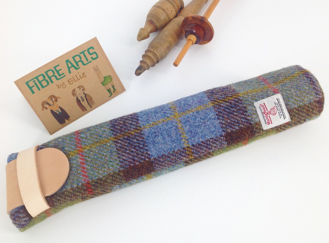Dealgan Spindle Case in Hunting Macleod Harris Tweed. A Perfect Fit for ...