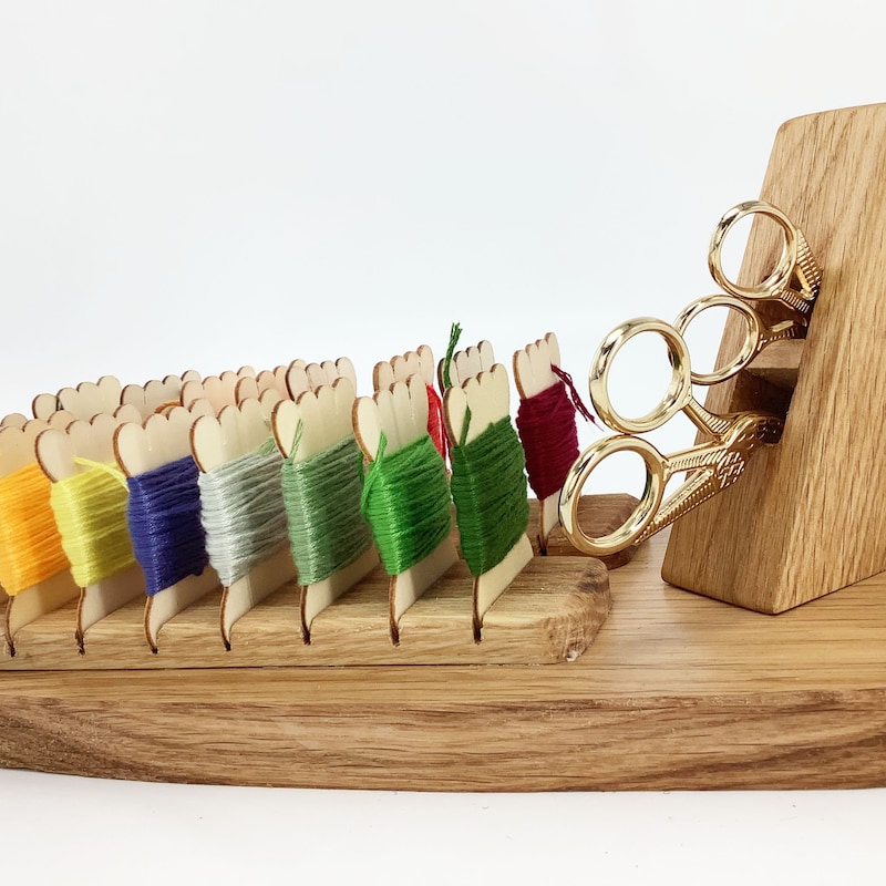 Wooden Bobbin Holder - Etsy