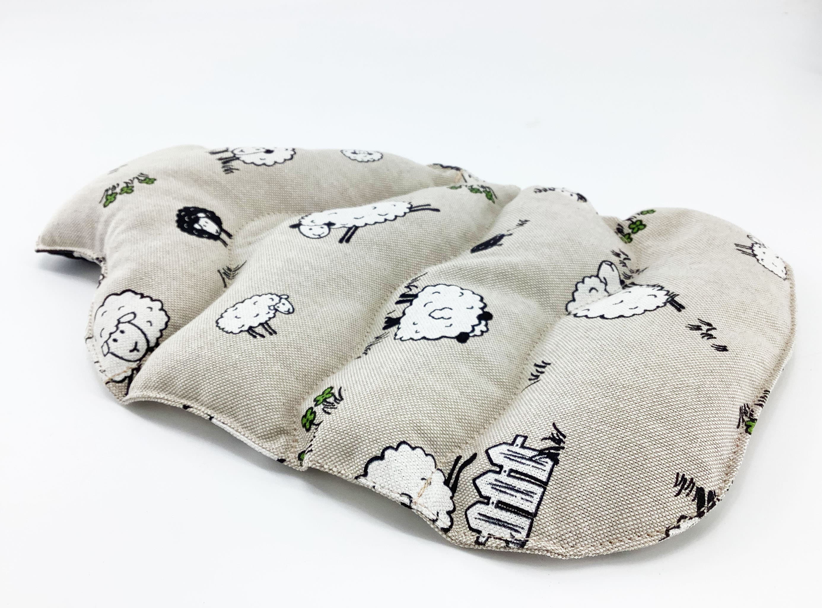 Microwave Wheat Bag. 2L Hot Water Bottle Shaped Microwave Heat Pack ...