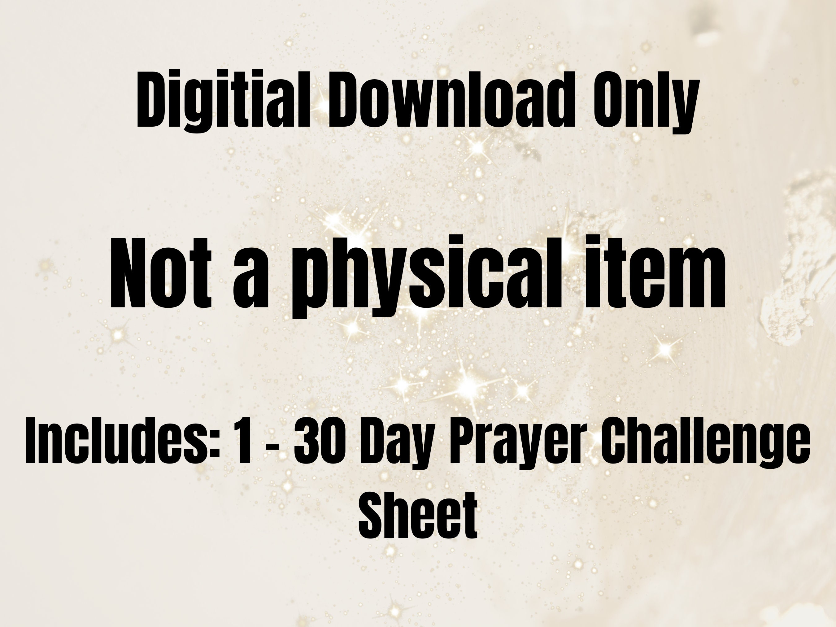 Digital 30 Day Prayer Challenge Monthly Prayer Challenge - Etsy