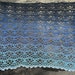 Ocean Waves Crochet Shawl With Natural Sea Colors Made With Cotton Yarn ...
