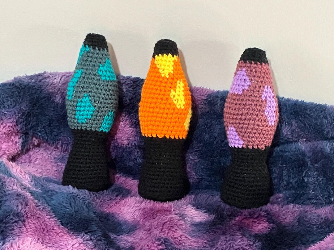 Groovy Crochet Lava Lamp Cat Toy *with Catnip* - Etsy