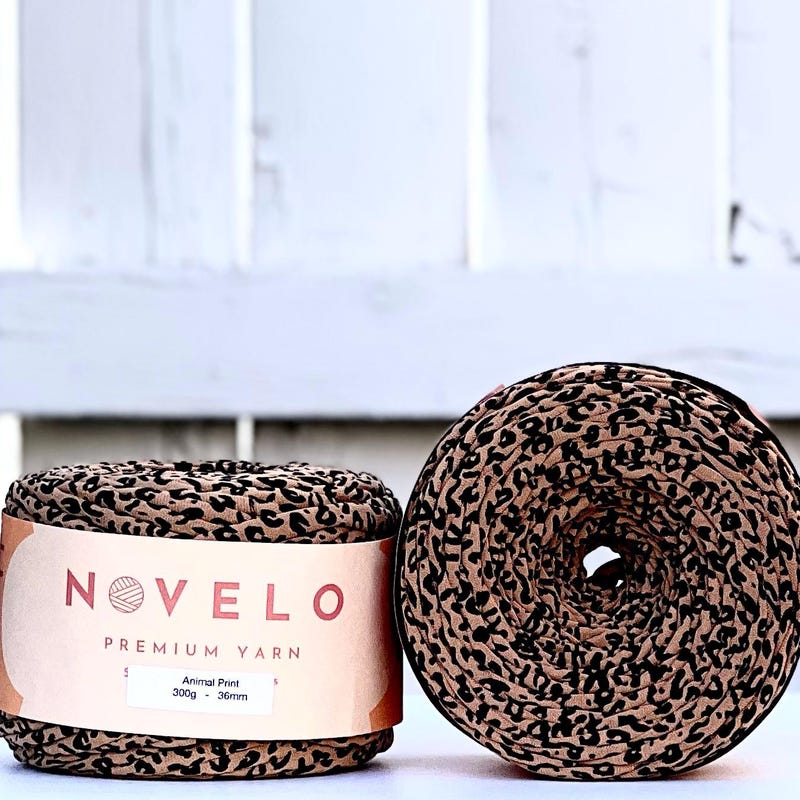 Leopard Yarn - Etsy