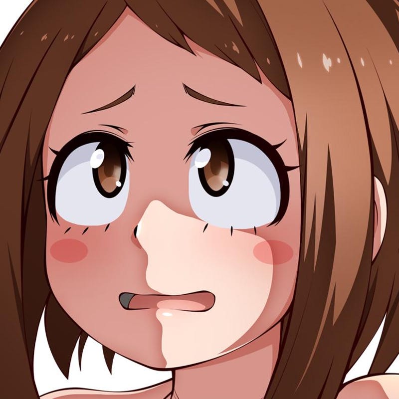 Anime Girl No Blur Sus - Etsy