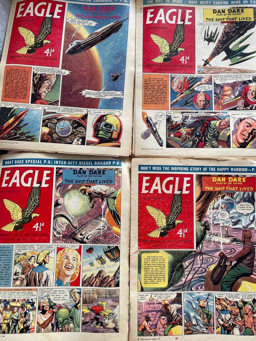 Dan Dare Pilot of the Future in the Ship That Lived 1958 - Etsy