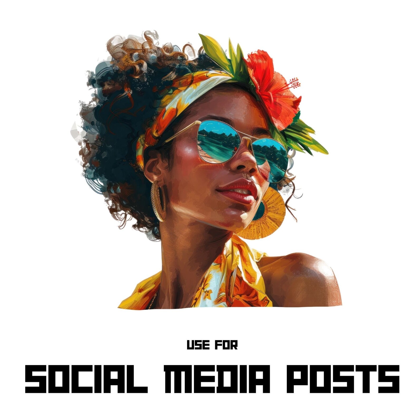 Clipart of Beautiful African American Women Playing at a Pool Party ...