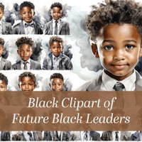 Black Historical Figures, Clipart, Includes 15+ Famous Black Historical ...