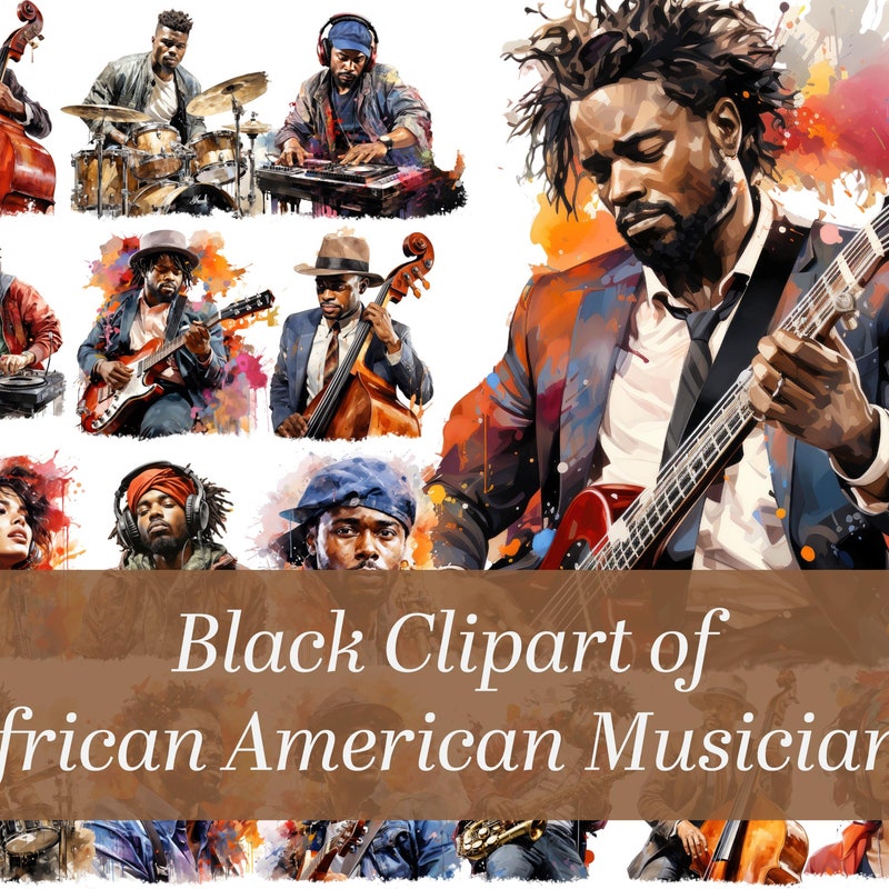 African American Jazz Art - Etsy