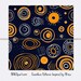 African Circular Fabric Patterns: Contemporary Heritage (digital Paper ...