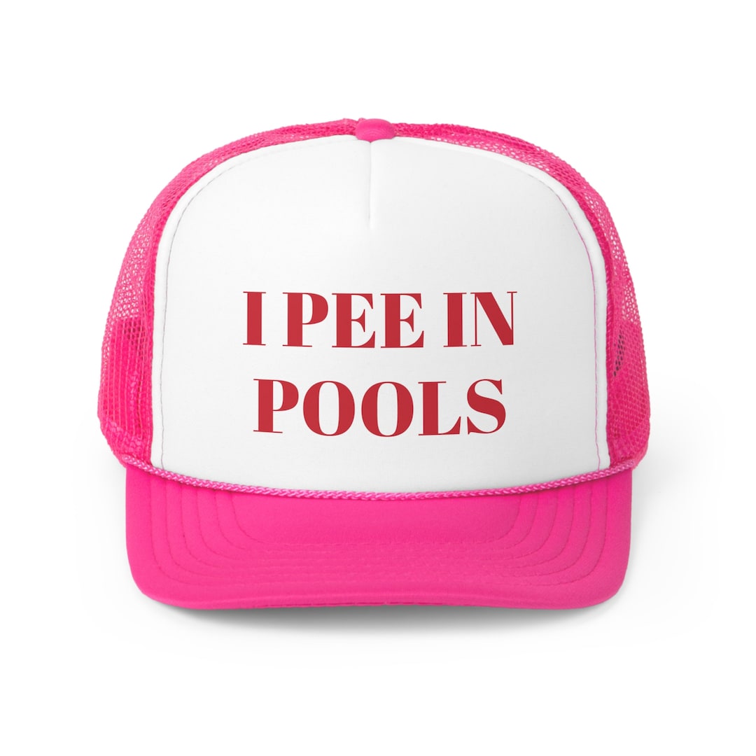 Funny Hats: i Pee in Pools - Etsy
