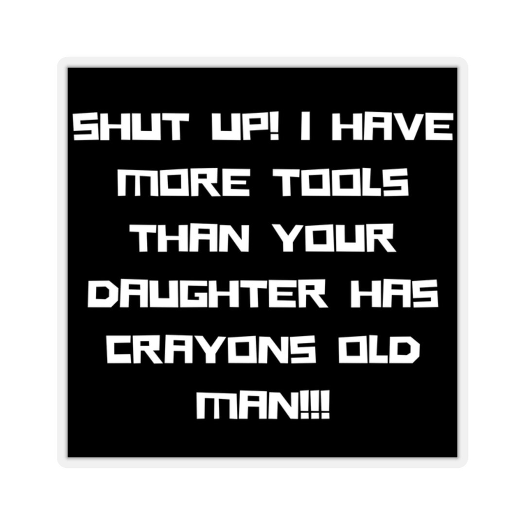 SHUT UP Hard Hat Sticker - Etsy