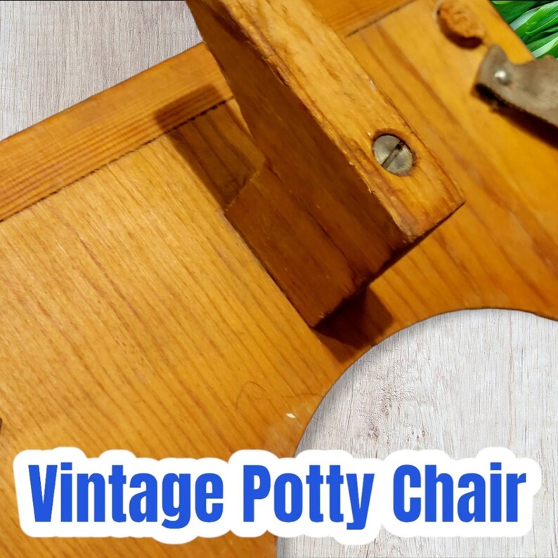 Vintage Antique Potty Seat/potty Chair - Unique! - Etsy