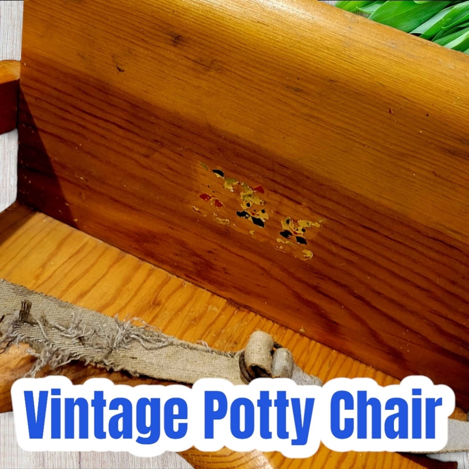Vintage Antique Potty Seat/potty Chair - Unique! - Etsy