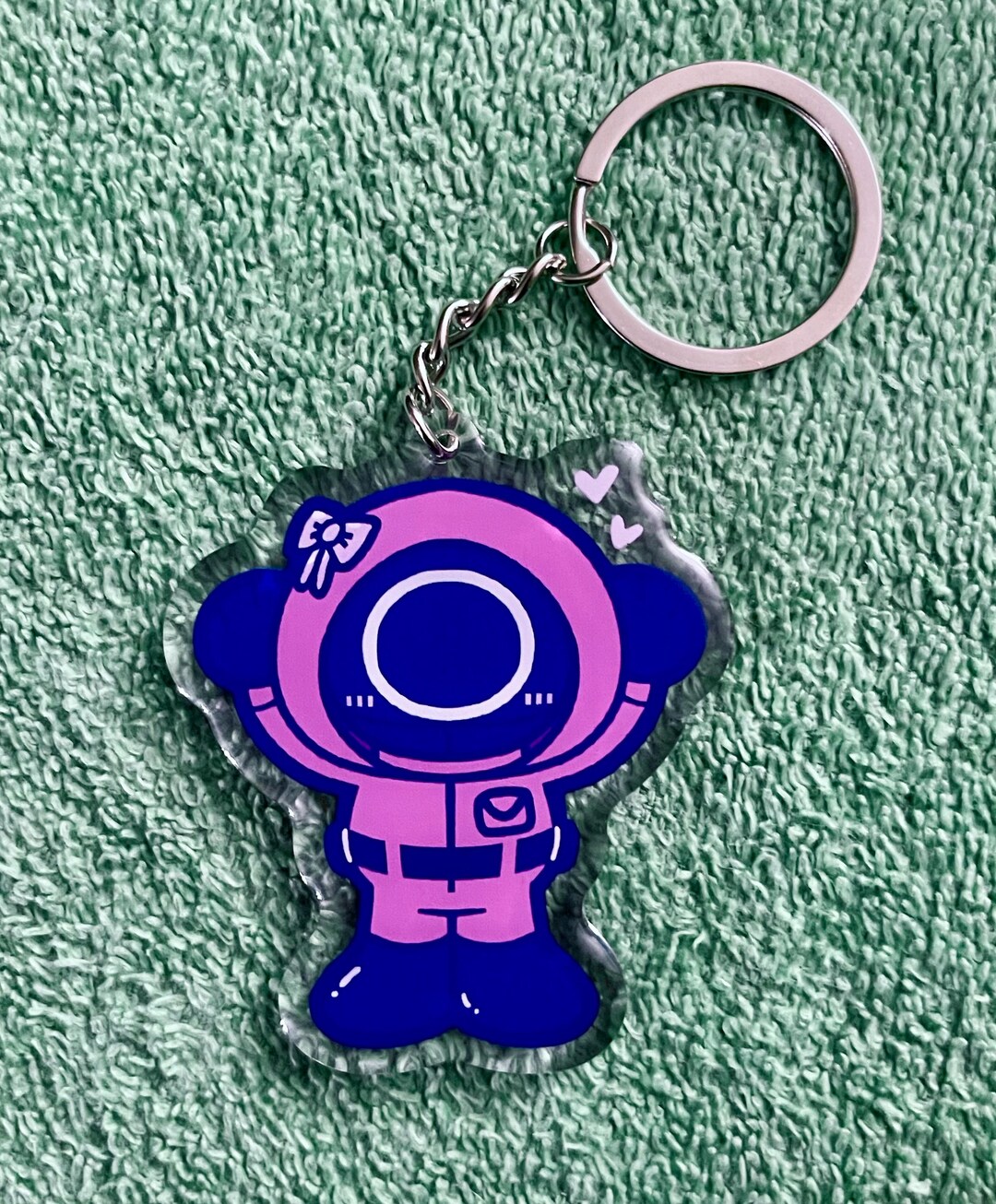 Squid Game Cute Guard Keychain - Etsy