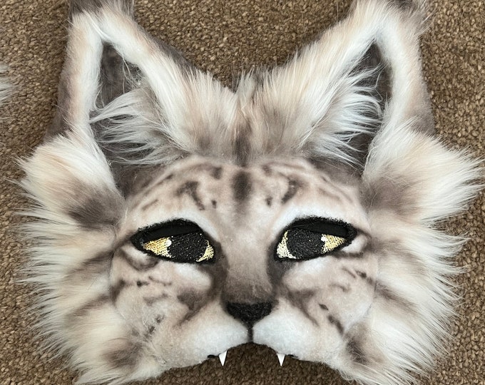 Bobcat Therian Cat Mask - Etsy