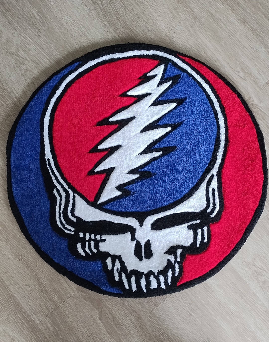 Steal Your Face Rug Stealie Grateful Dead - Etsy