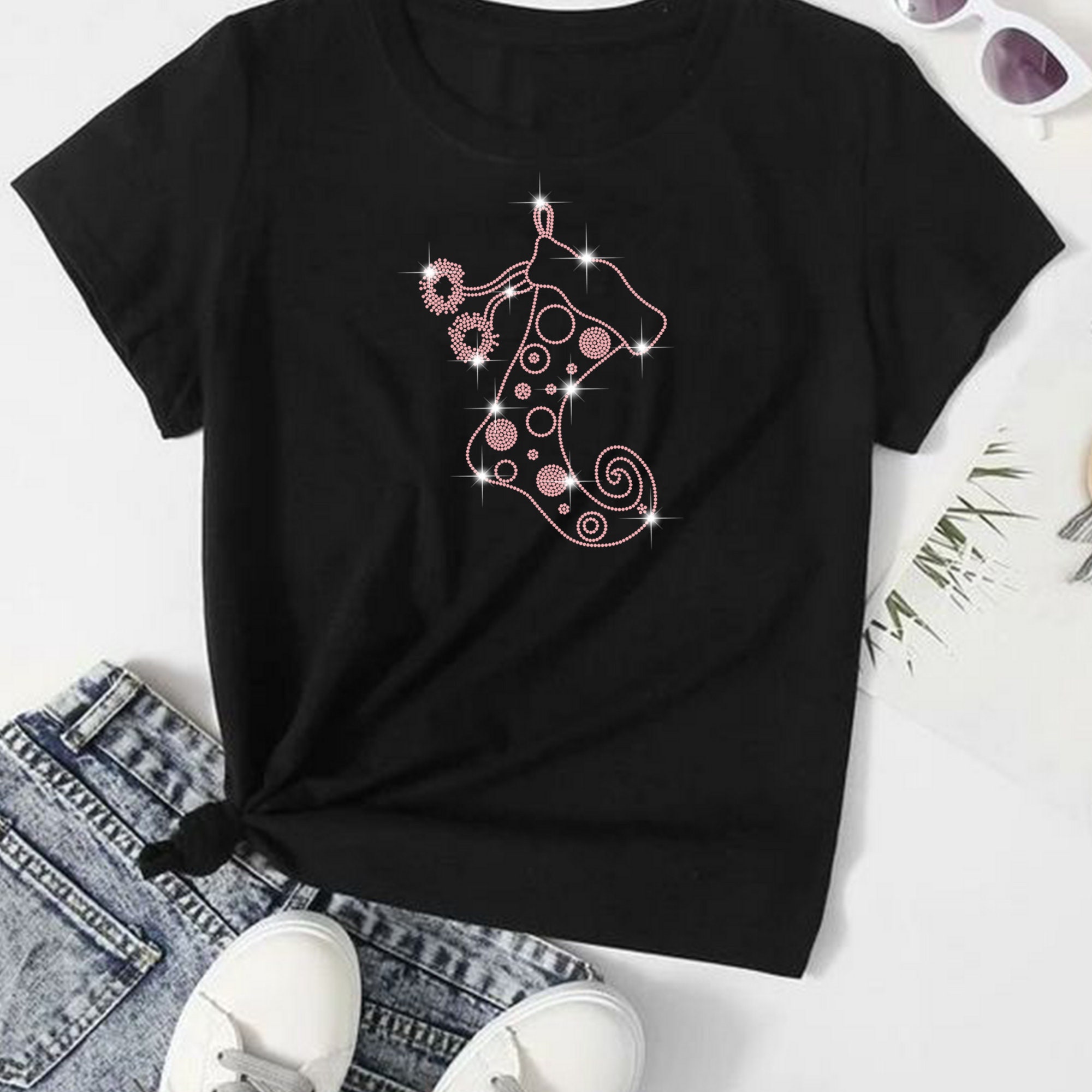 Booties Rhinestone Tamplate SVG File Instant Download, Booties ...