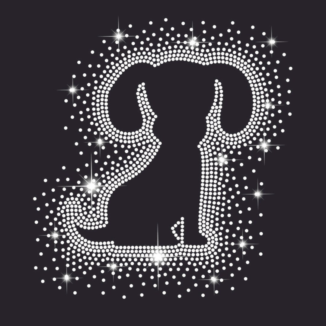 Dog Rhinestone Tamplate SVG File Instant Download, Dog Rhinestone ...