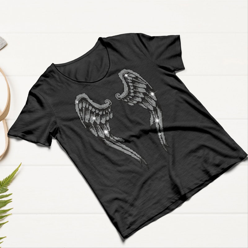 Rhinestone Angel - Etsy