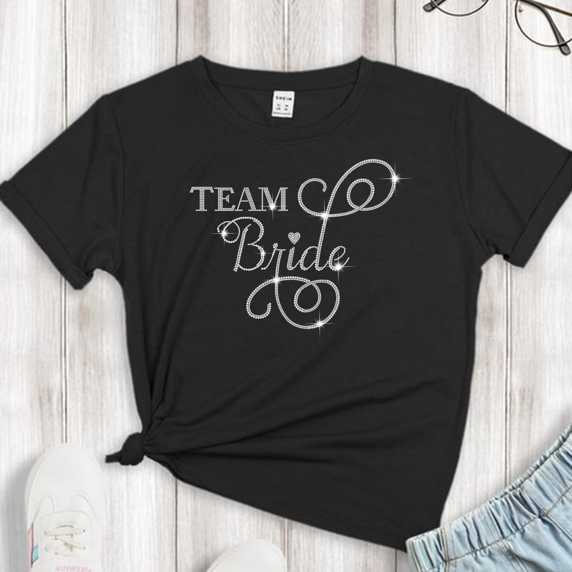Team Bride Rhinestone Pattern, SVG Pattern, Team Bride Design, Team ...