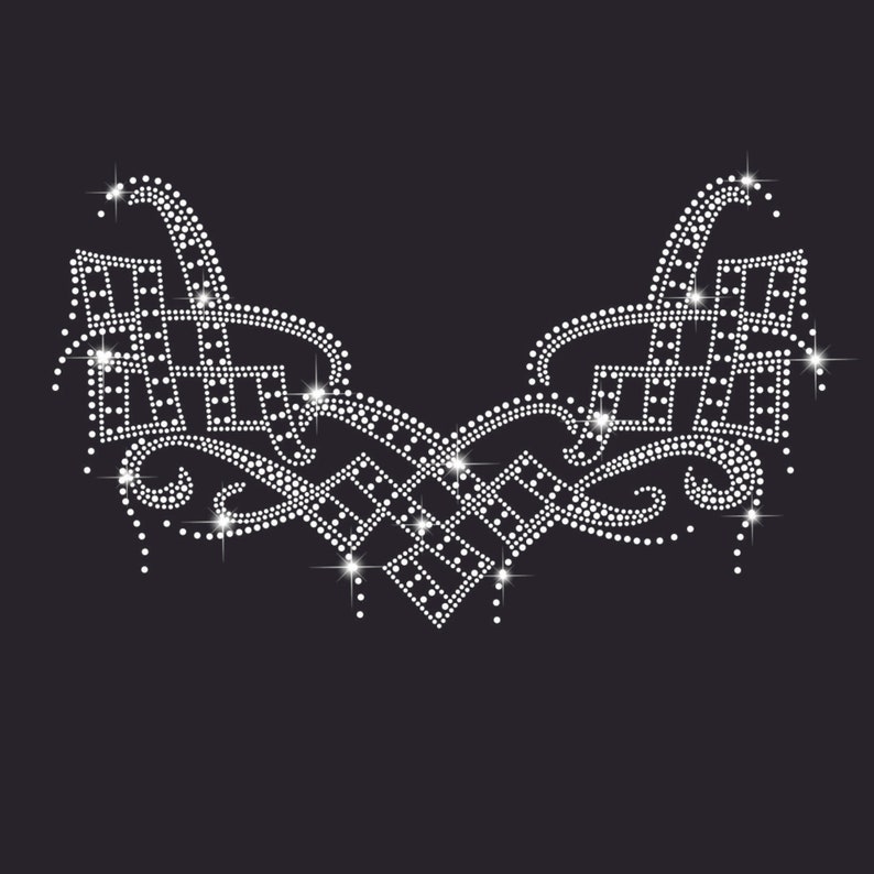 Rhinestone Design Rhinestone Template SVG File Instant Download ...