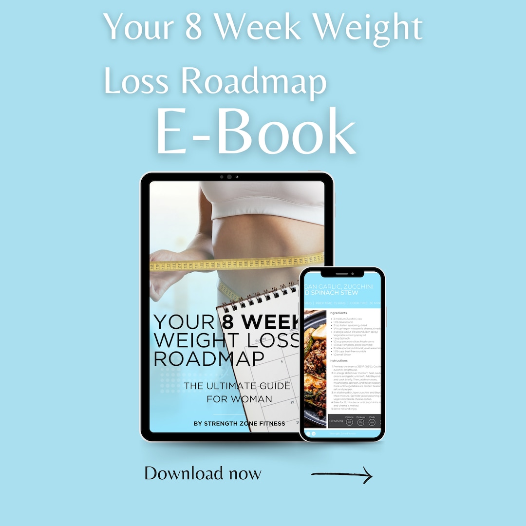 8 Week Weight Loss Roadmap for Women Health Coaching - Etsy