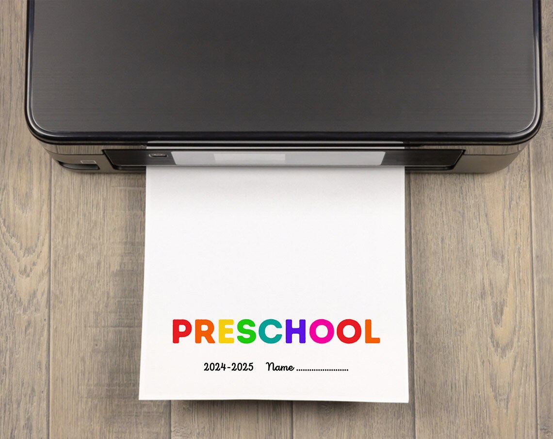 First Day of Preschool Handprint, Back to School, Handprint ...