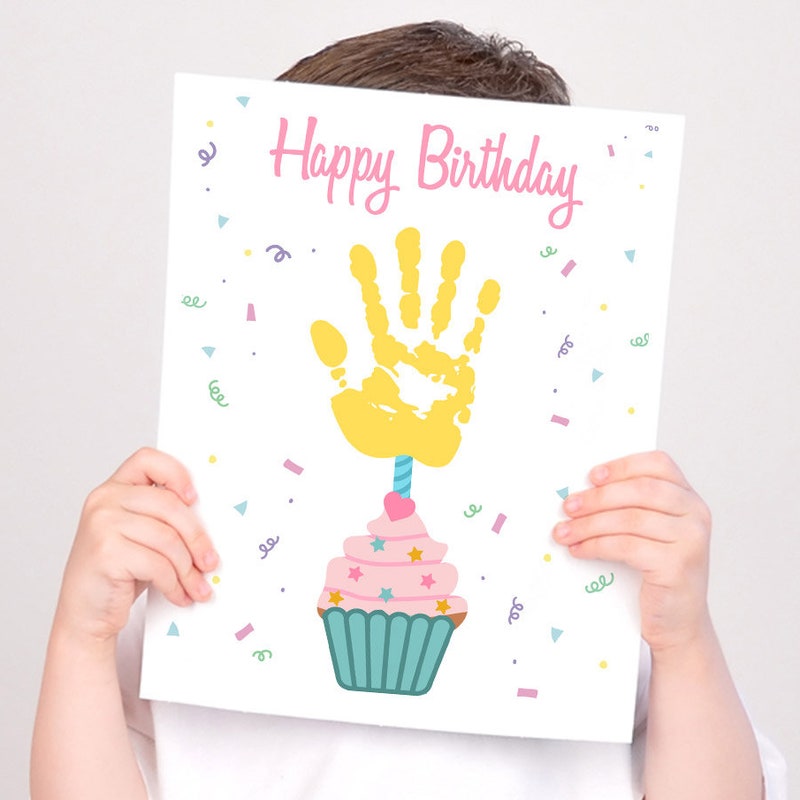 Baby Handprint Art - Etsy
