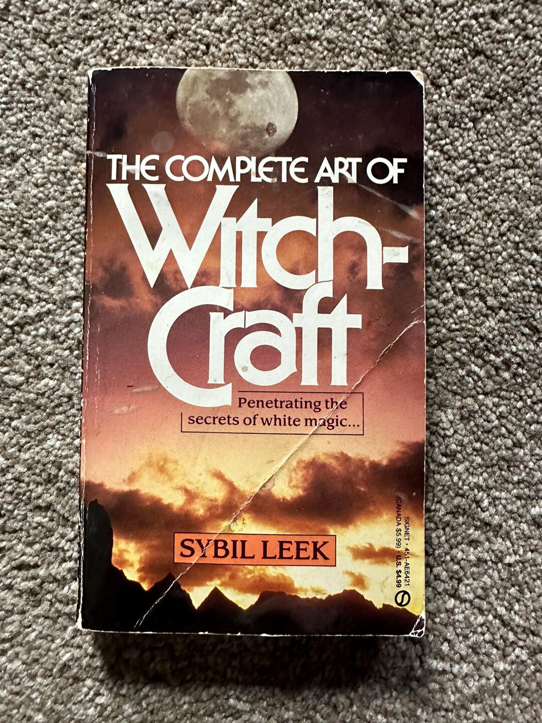 The Complete Art of Witchcraft by Sybil Leek Collectible Vintage Book ...