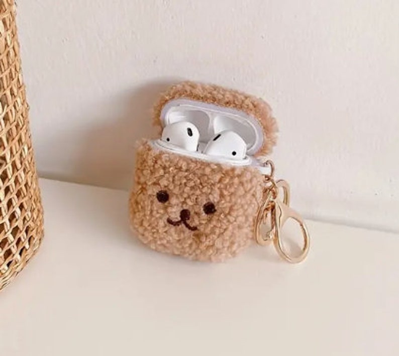 Cute Fluffy Dog AirPod Case for Airpods 1/2 / Earphone Bluetooth ...