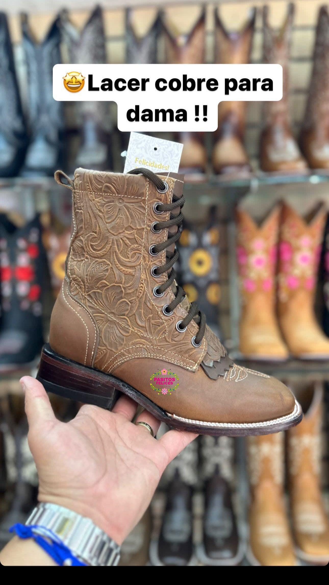 Botas Lacer - Cobre Laced Boots - Etsy