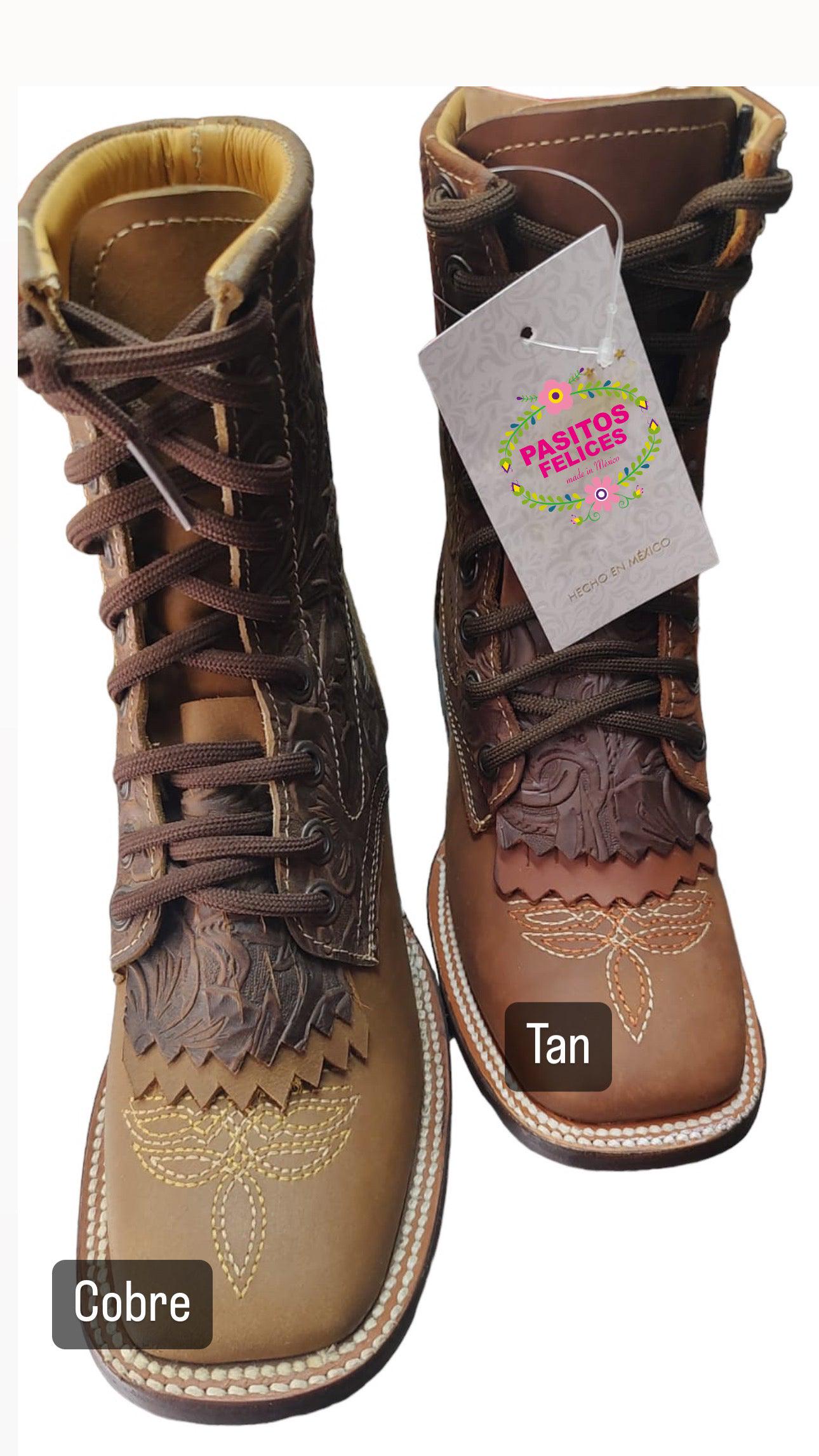 Botas Lacer - Cobre Laced Boots - Etsy