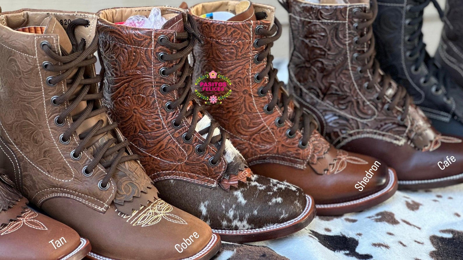 Botas Lacer - Cobre Laced Boots - Etsy