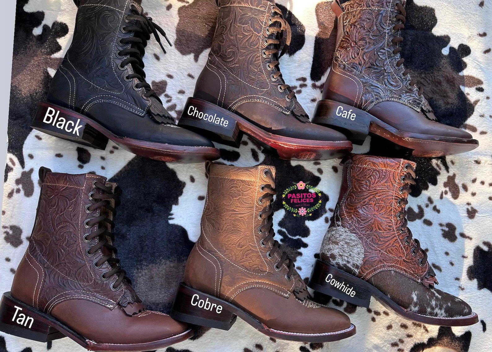 Botas Lacer - Cobre Laced Boots - Etsy
